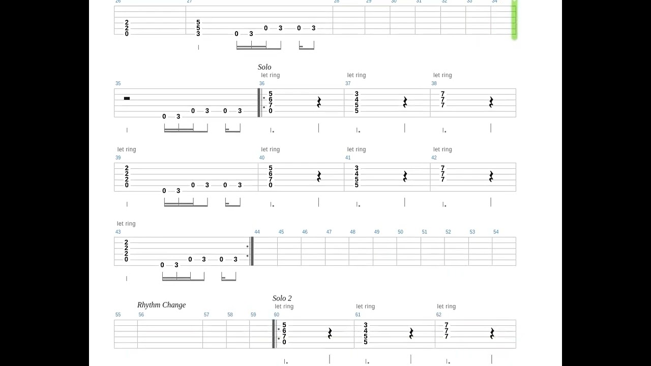 Dear Mister Fantasy Tab by Traffic + Guitar only + Guitar tab - YouTube