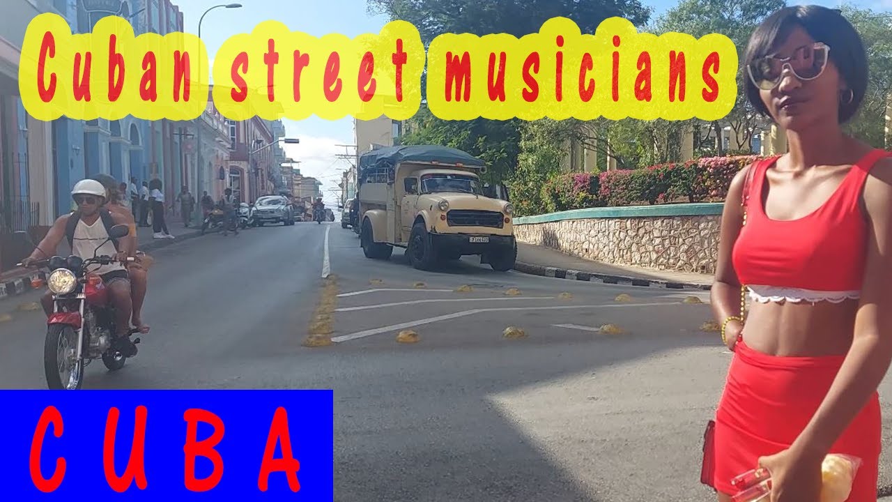 Músicos callejeros en Cuba. Street musicians in Cuba. Dando el Corazón ...