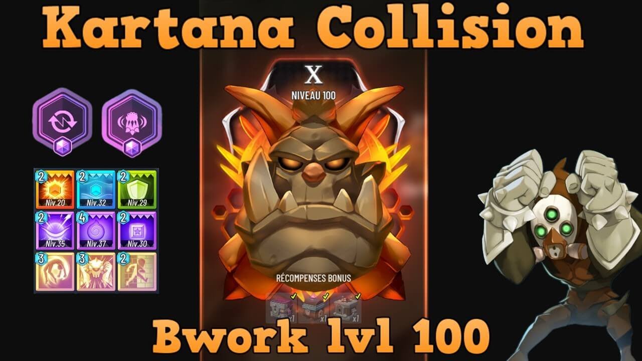 Waven Sram kartana Collision vs Bwork lvl100 - YouTube