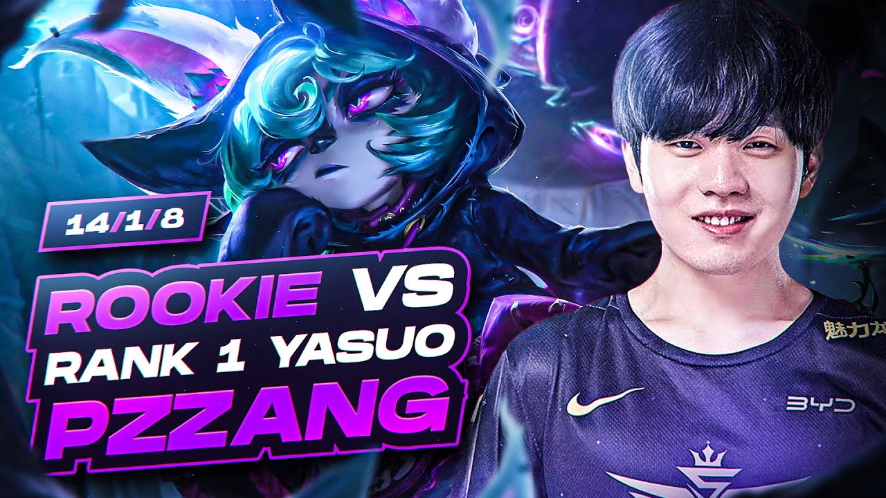 ROOKIE vs #1 Yasuo Korea *17,000 Hours of Yasuo* - YouTube
