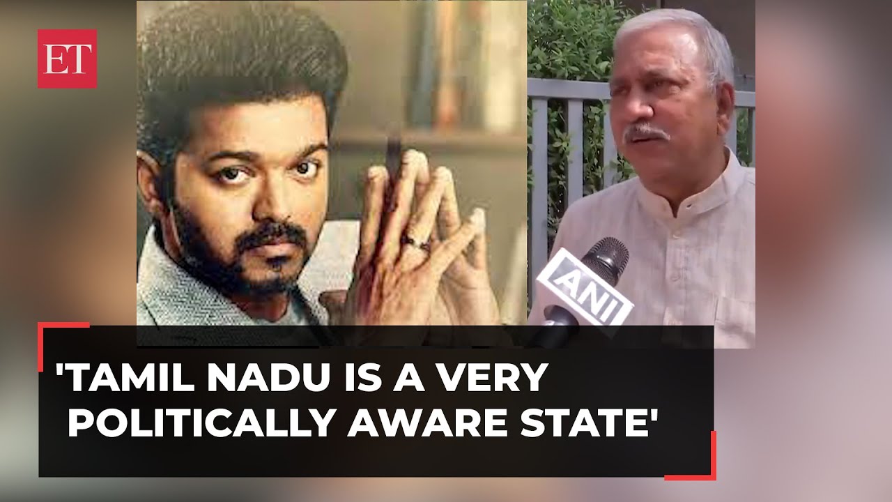'Everyone has right to enter into politics': BJP on Tamil actor Vijay's ...