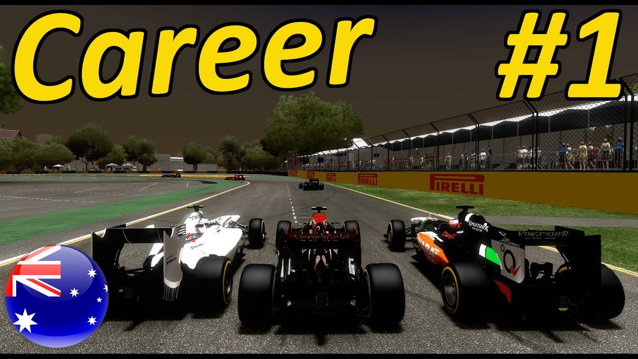 F1 2014 Modded Career Mode Part 1: Australia - YouTube