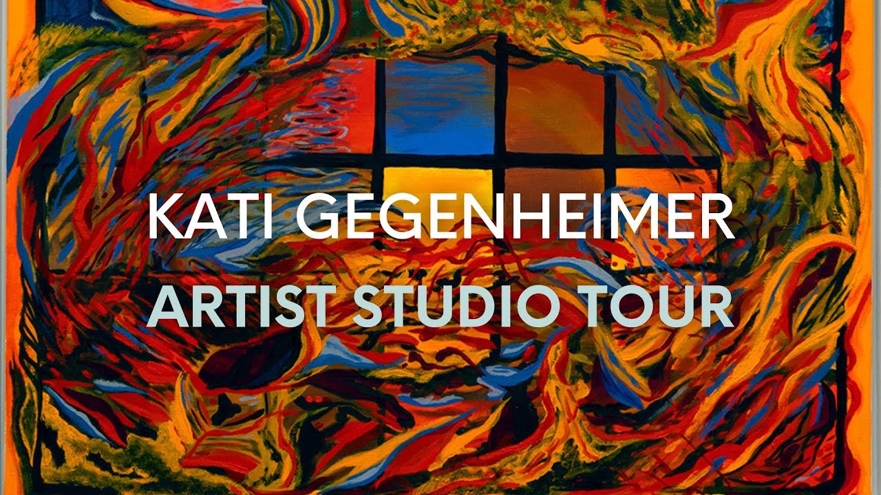 Kati Gegenheimer: Artist Studio Tour - YouTube