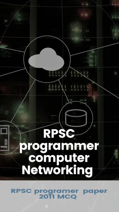 Computer Networking - RPSC programmer previous paper MCQ - 4#networking #rpscprogrammer - YouTube