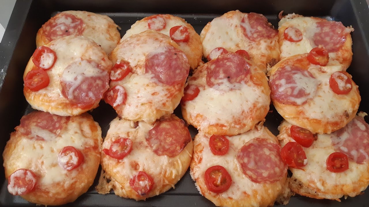 Mini pizza / receita facil e gostosa #19 - YouTube