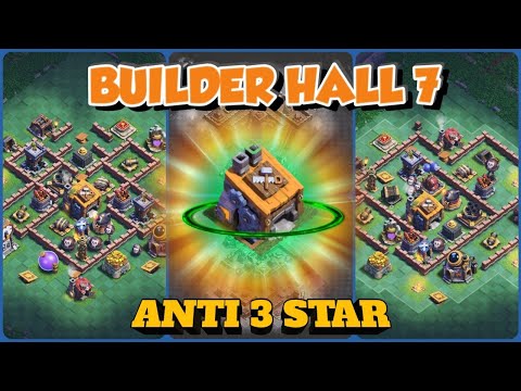 🔥TOP 10 BEST🔥 BUILDER HALL 7 BASE + REPLAY  || BH7 ANTI WITCH AND PEKKA || BH7 BASE LAYOUT 2024