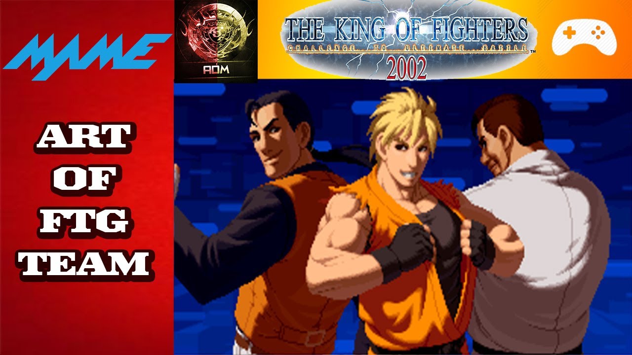 Kof 2002 arcade - Art of Fighting Team - YouTube