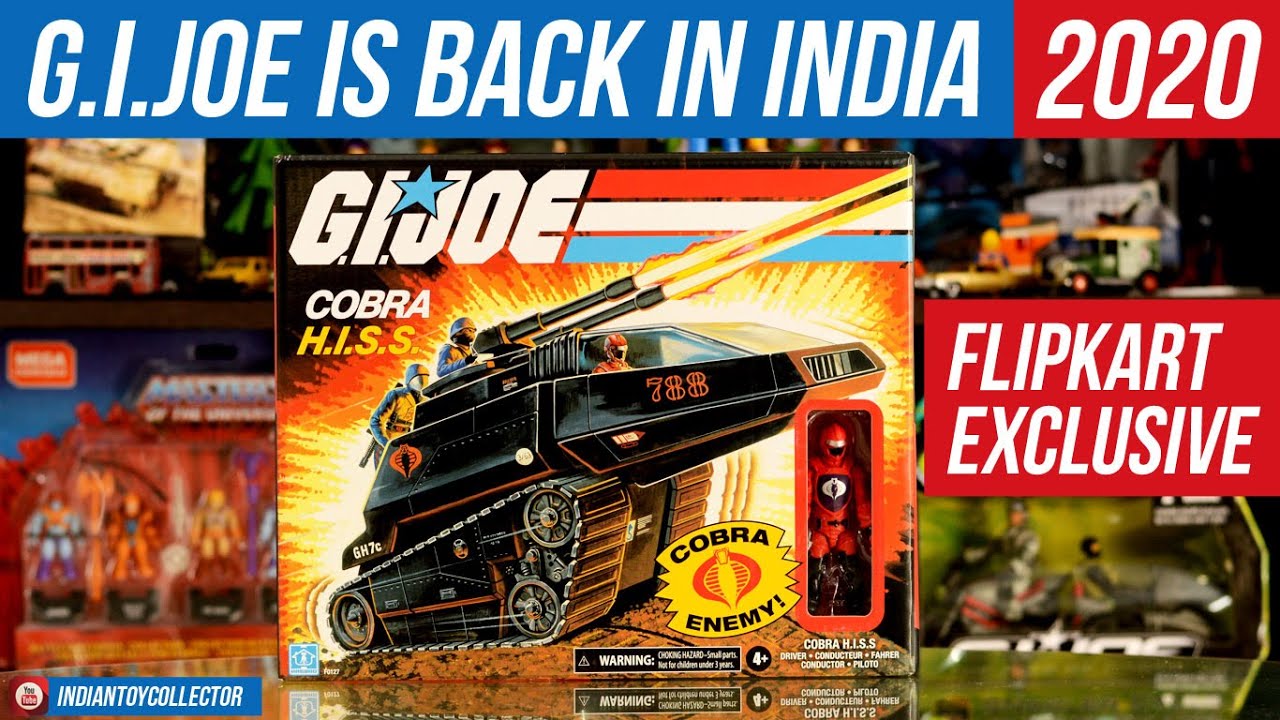 Cobra H.I.S.S Tank GI JOE Retro 2020 released in India - Flipkart ...