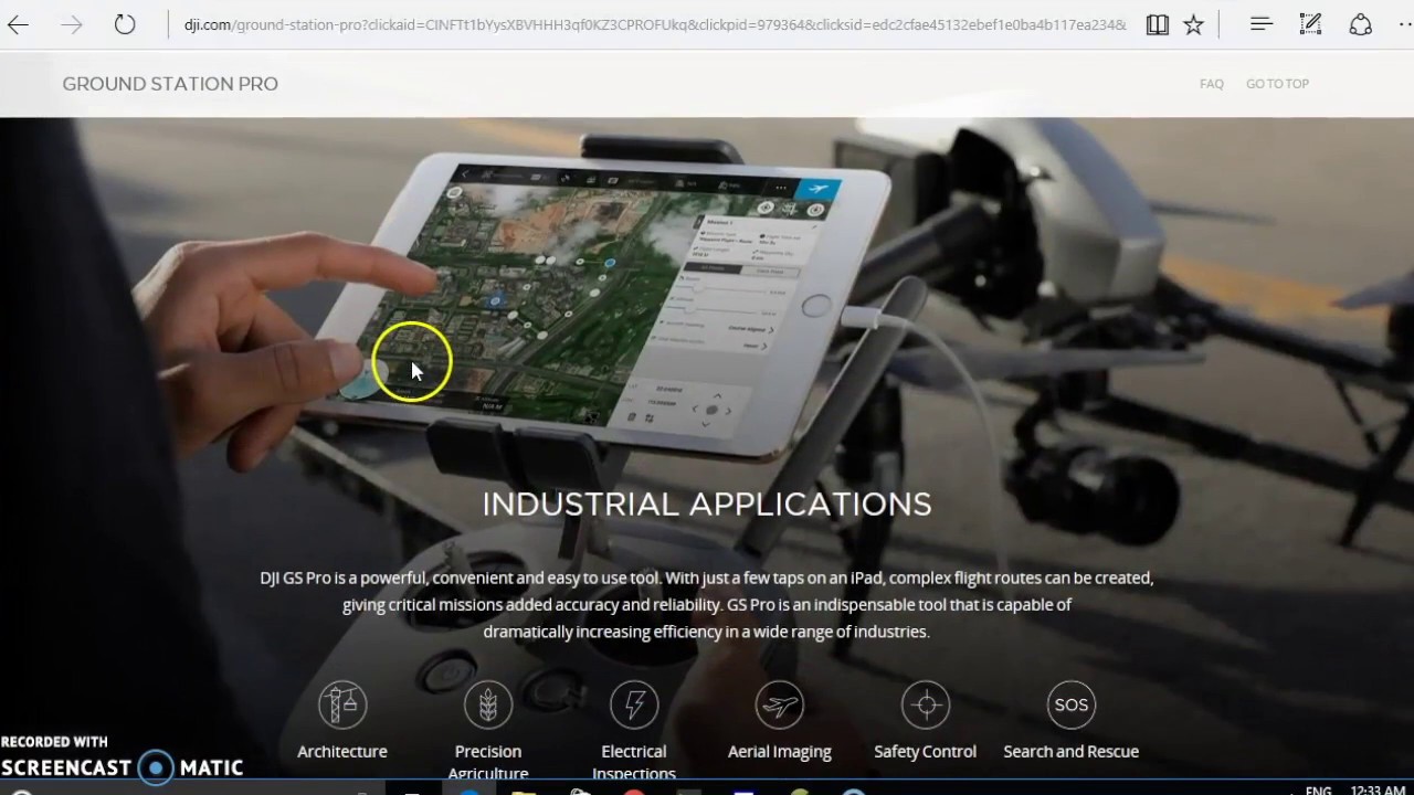 DJI GS Pro App - First look! - YouTube