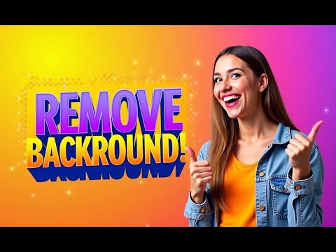 Remove Picture Backgrounds in Seconds | ComfyUI | Free - YouTube