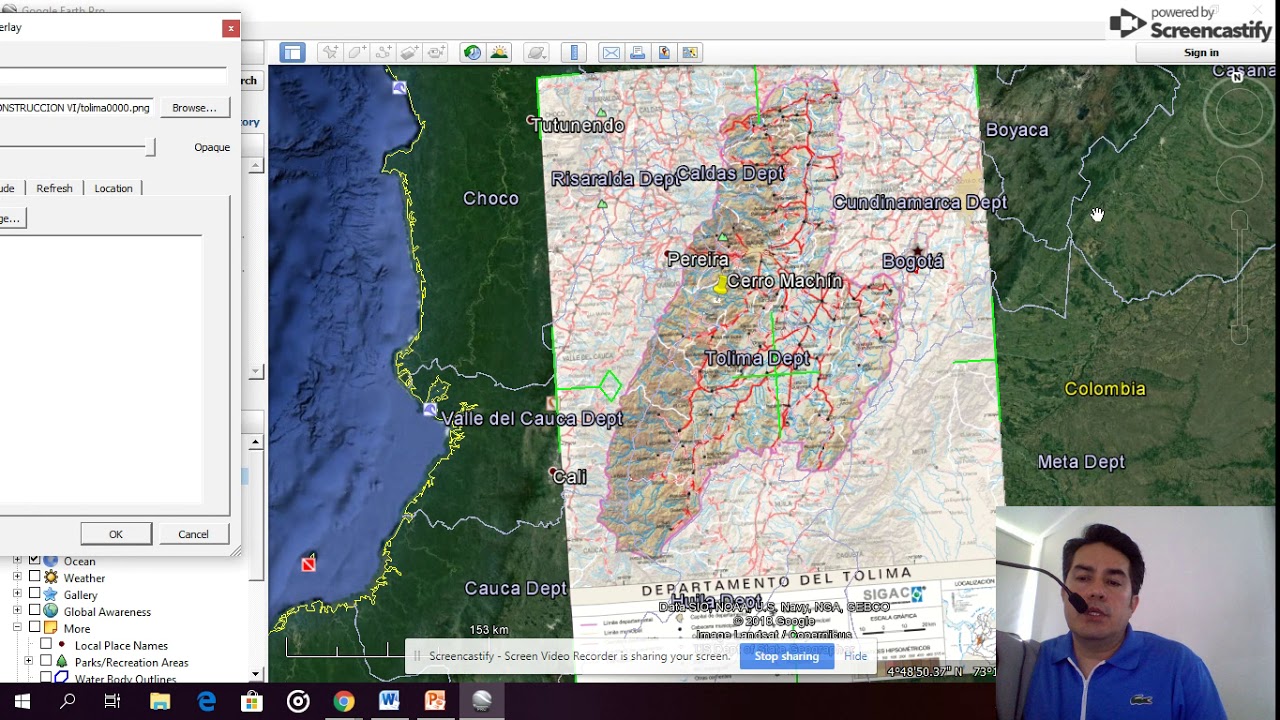 INTRODUCCION A LOS SIG SESION 1 SUPERPOSICIÒN DE IMAGENES EN GOOGLE ...