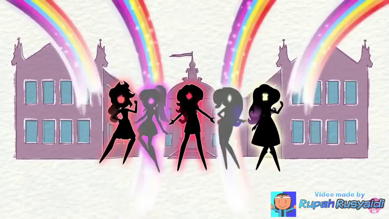 MLP Equestria Girls Digital Series Intro with Hi-5 Theme - YouTube