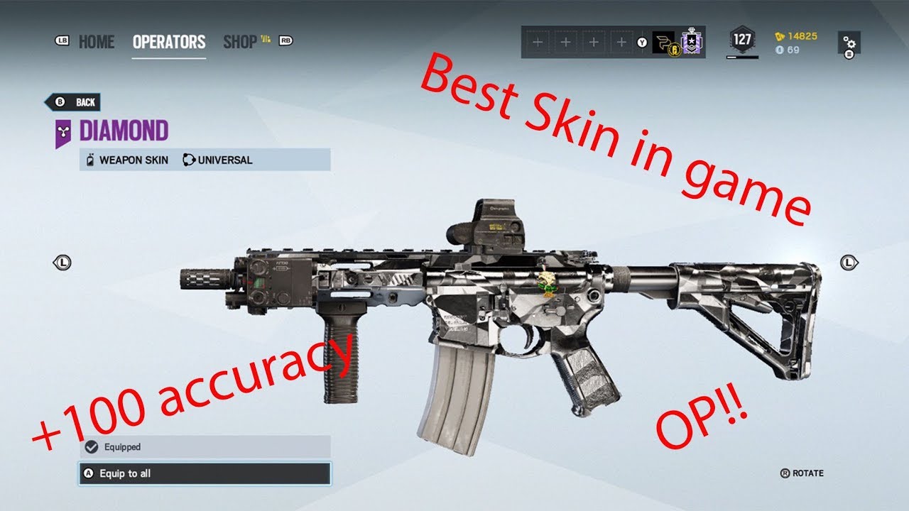 Diamond skin makes you 1000x better - YouTube