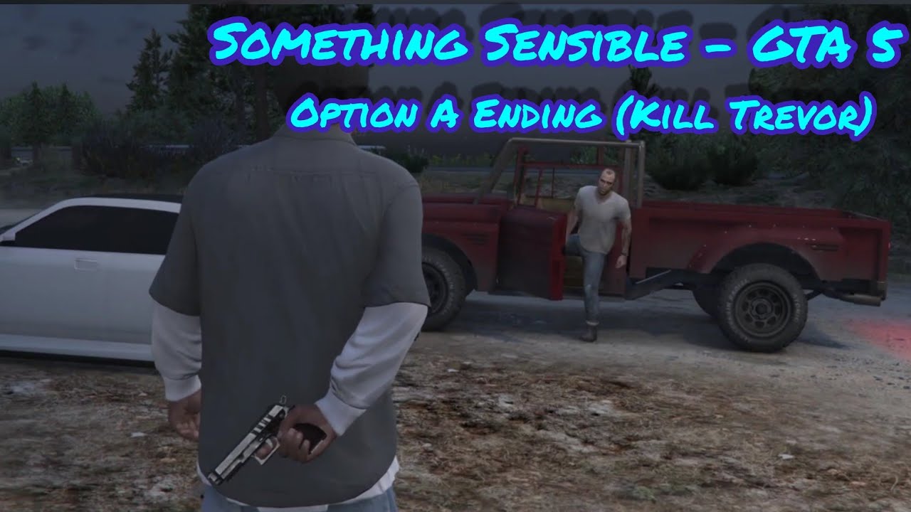 Something Sensible Option A-GTA V Gameplay PS4 - YouTube