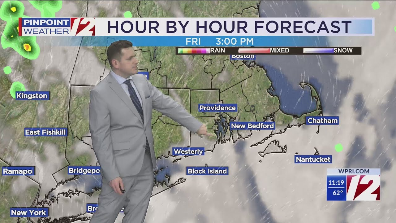 WPRI 12 Weather Forecast 5/15/25: Foggy Overnight Into Friday AM ...