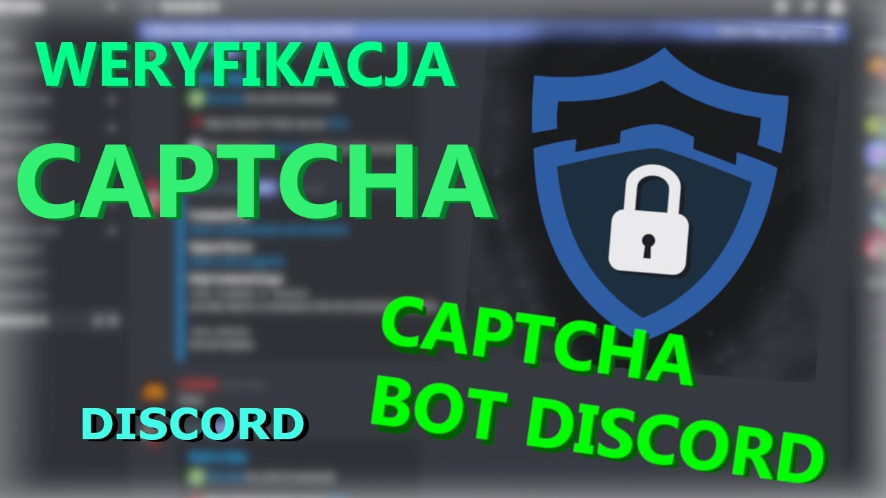 Discord | WERYFIKACJA CAPTCHA! | Captcha Discord Bot - YouTube