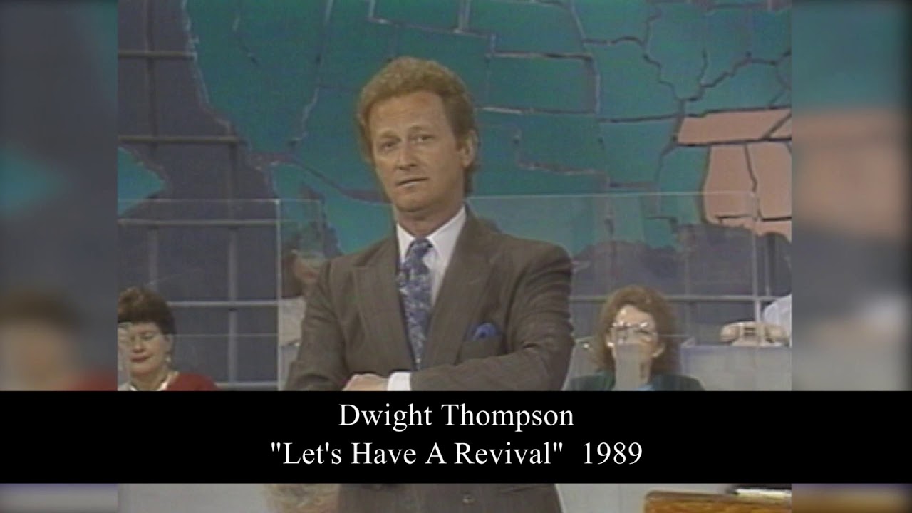 40th Anniversary Celebration - Clip #11 - Dwight Thompson - 1989 - YouTube