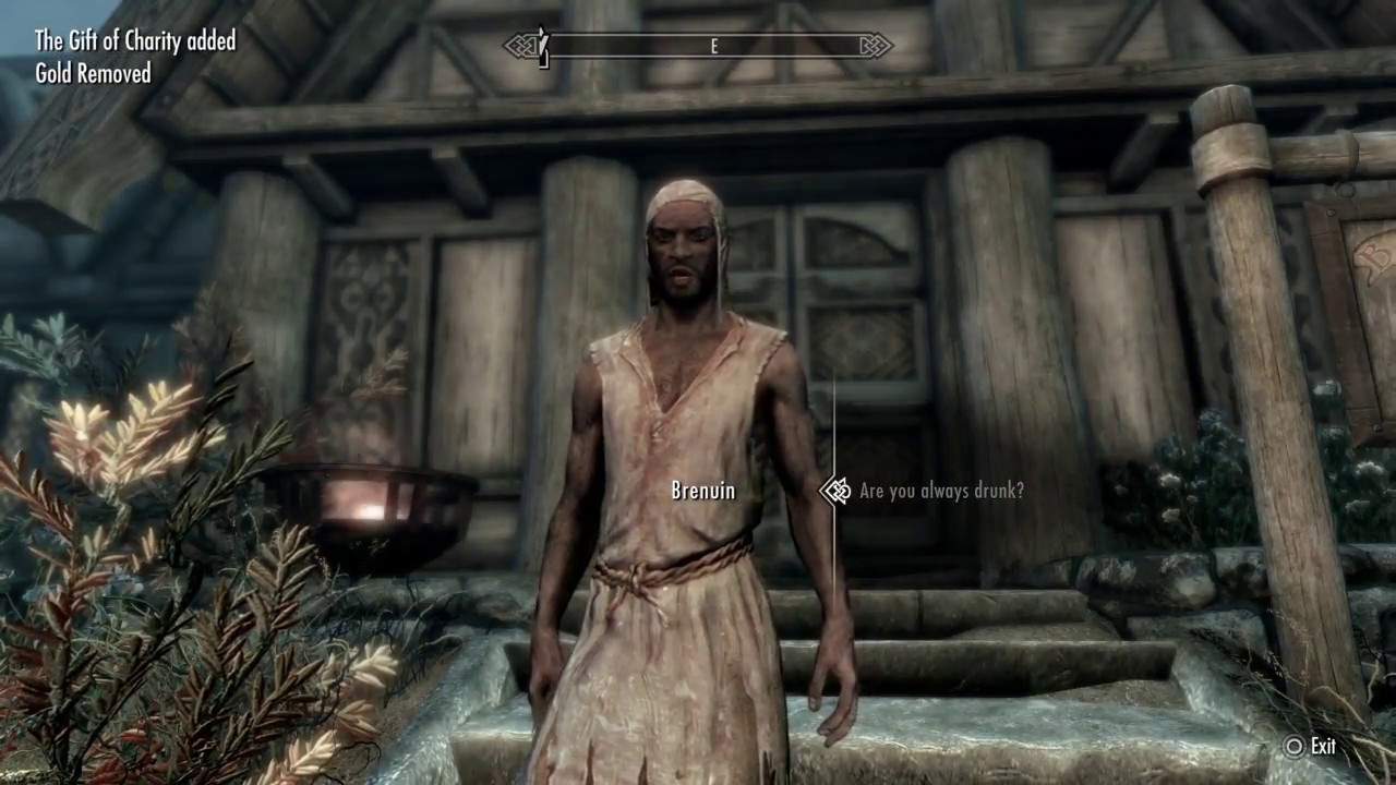 Skyrim My favorite drinking buddy? - YouTube