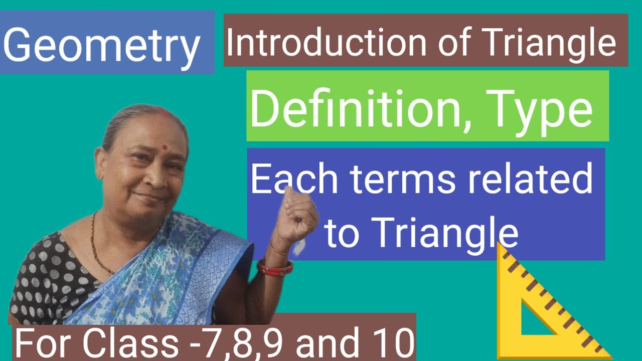 #Basic Concept of Triangle#Defination, Type,properties,some terms ...