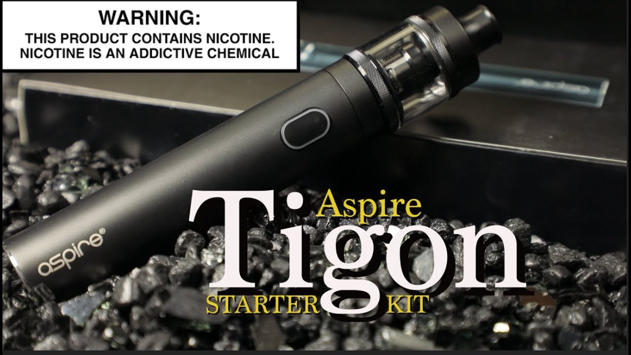 TIGON Starter Kit By Aspire ~Vape Starter Kit Review~ - YouTube