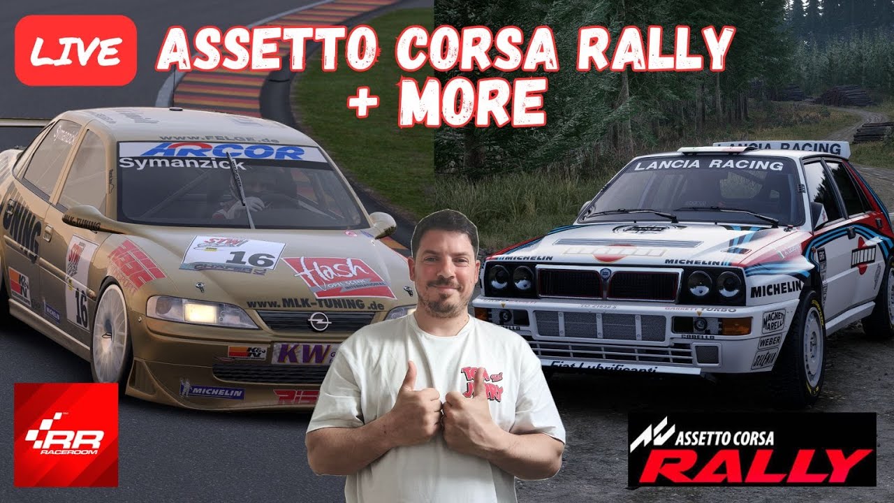 Racing Into The Night - Assetto Corsa RALLY Release Day / RaceRoom ...