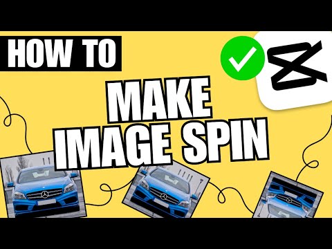 How To Make An Image Spin / Rotate in CapCut PC