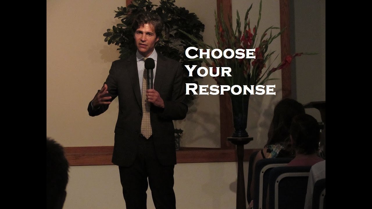 Justin Epstein: Choose Your Response - YouTube