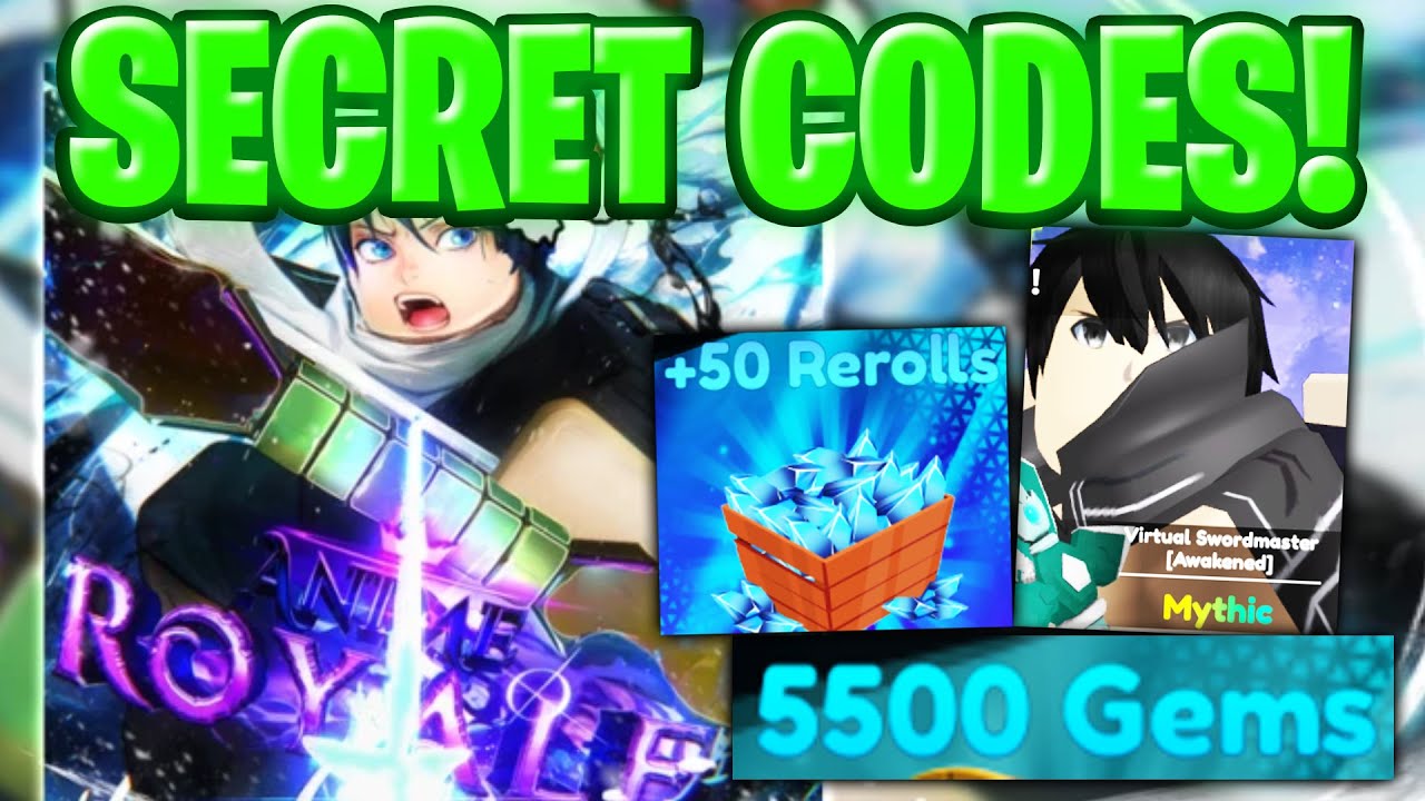 Anime Royale Secret Codes! - YouTube
