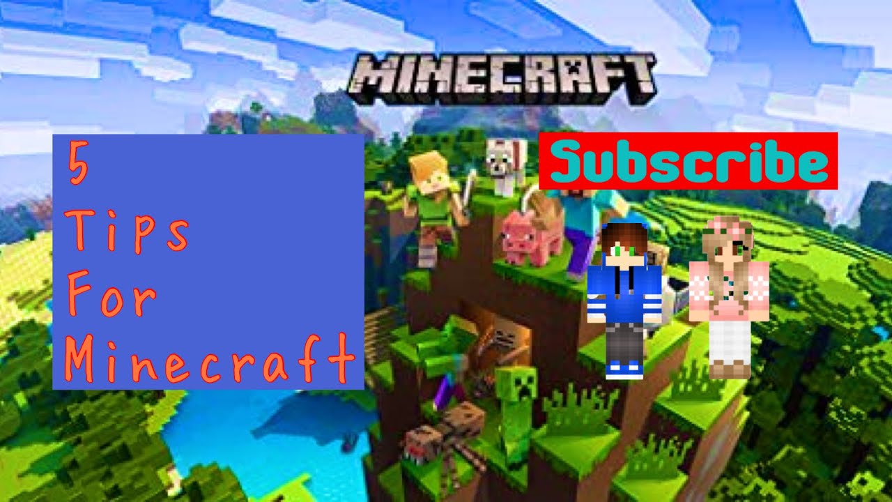 5 Minecraft tips - YouTube
