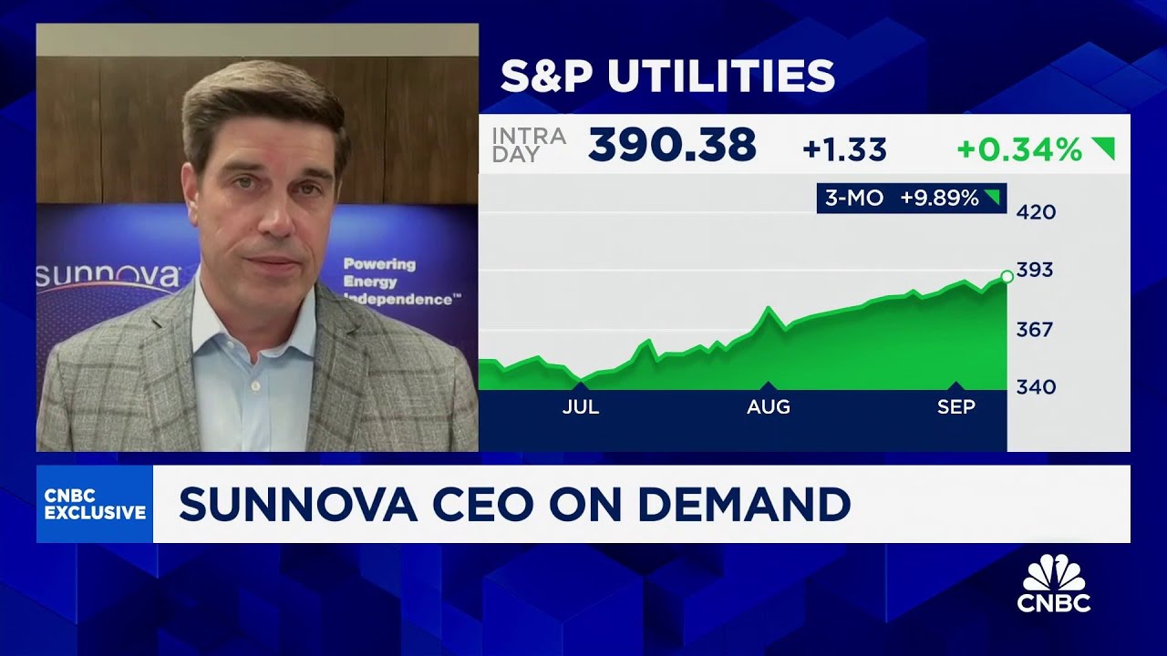 Sunnova CEO talks outlook for solar energy ahead of election - YouTube