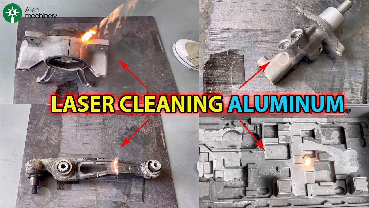 200W/300W pulse laser cleaning machine: cleaning effect display. - YouTube