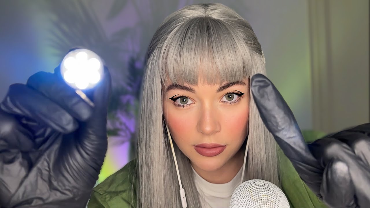 ASMR Eye Exam | Visual triggers, Follow my Instructions - YouTube