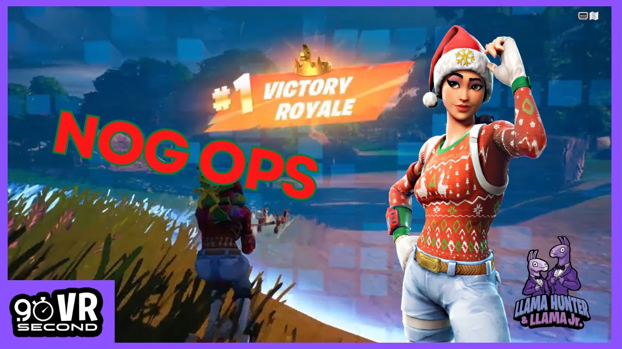 WATCH Nog Ops have a merry little skirmish in tonight's 𝟵𝟬𝘀𝗲𝗰𝗼𝗻𝗱𝗩𝗥! A ...
