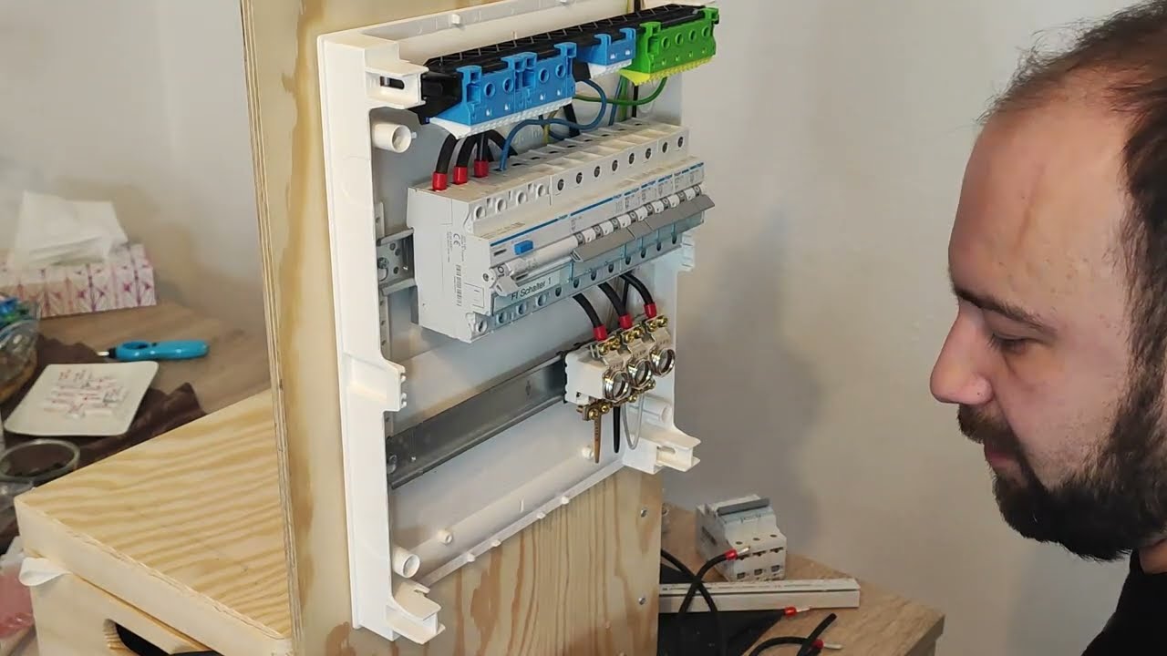 FI Schalter nachrüsten! Ganz einfach selbst einbauen! Teil 2 - YouTube