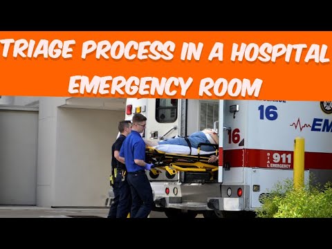 Triage Process in a Hospital Emergency Room - YouTube