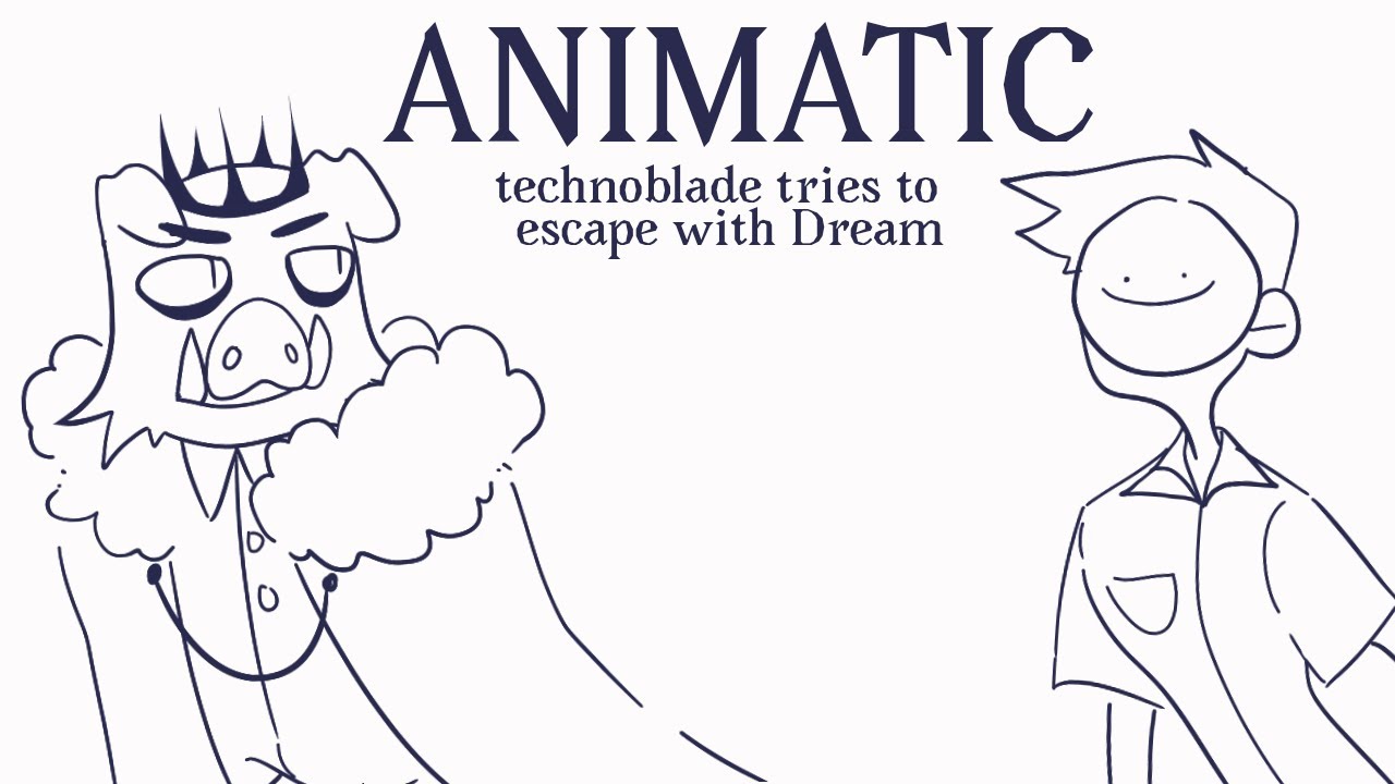 Technoblade tries to escape with Dream [ANIMATIC] - YouTube