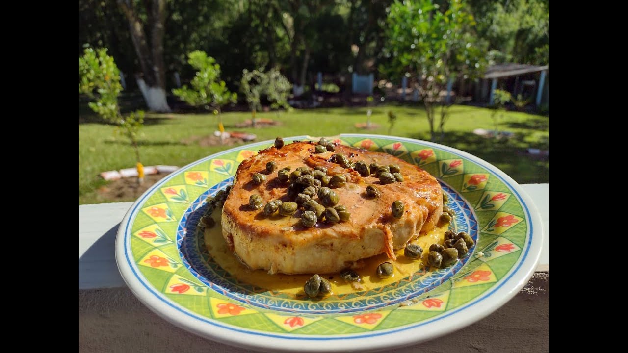 POSTAS DE MECA AO MOLHO DE ALCAPARRAS NO DISCO DE ARADO A MODA RANCHO ...