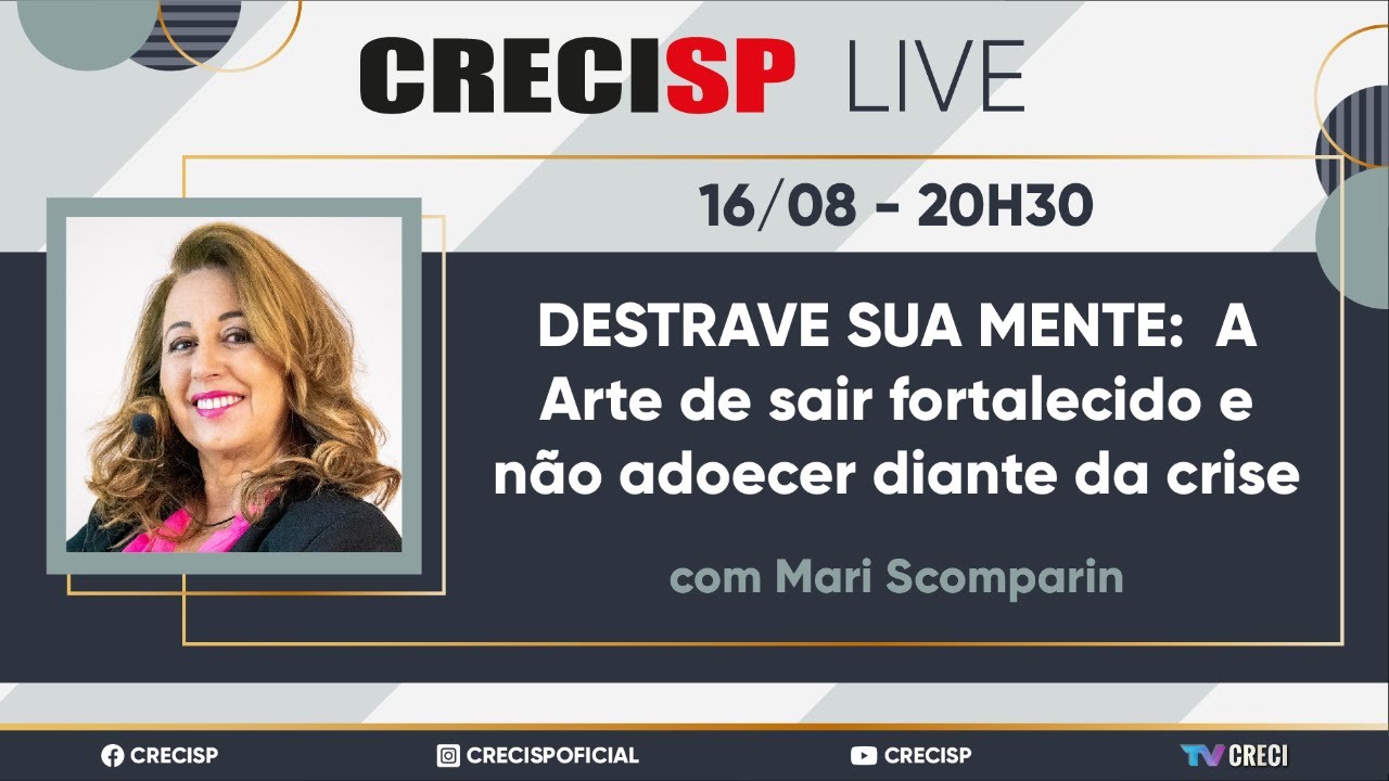 DESTRAVE SUA MENTE: A Arte de sair fortalecido e não adoecer diante da crise - Mari Scomparin ...