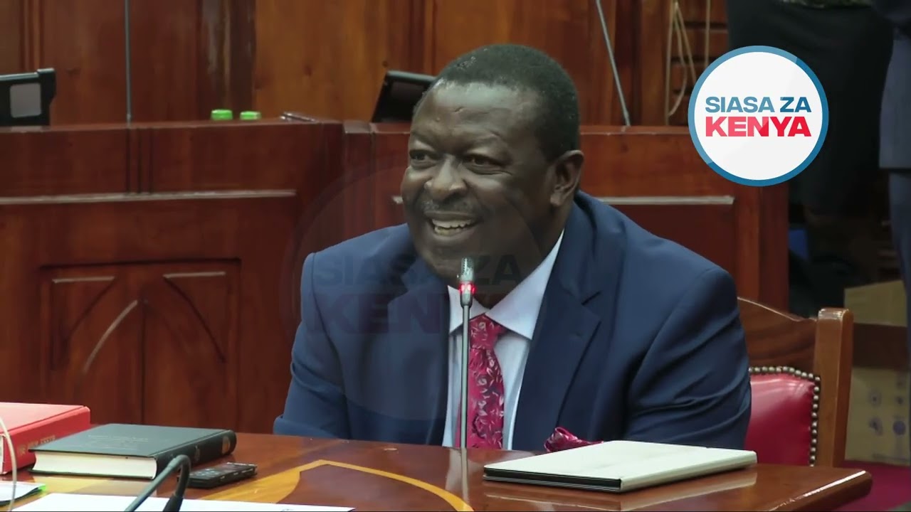 Saboti MP Caleb Amisi face off with Mudavadi during cabinet nominees ...