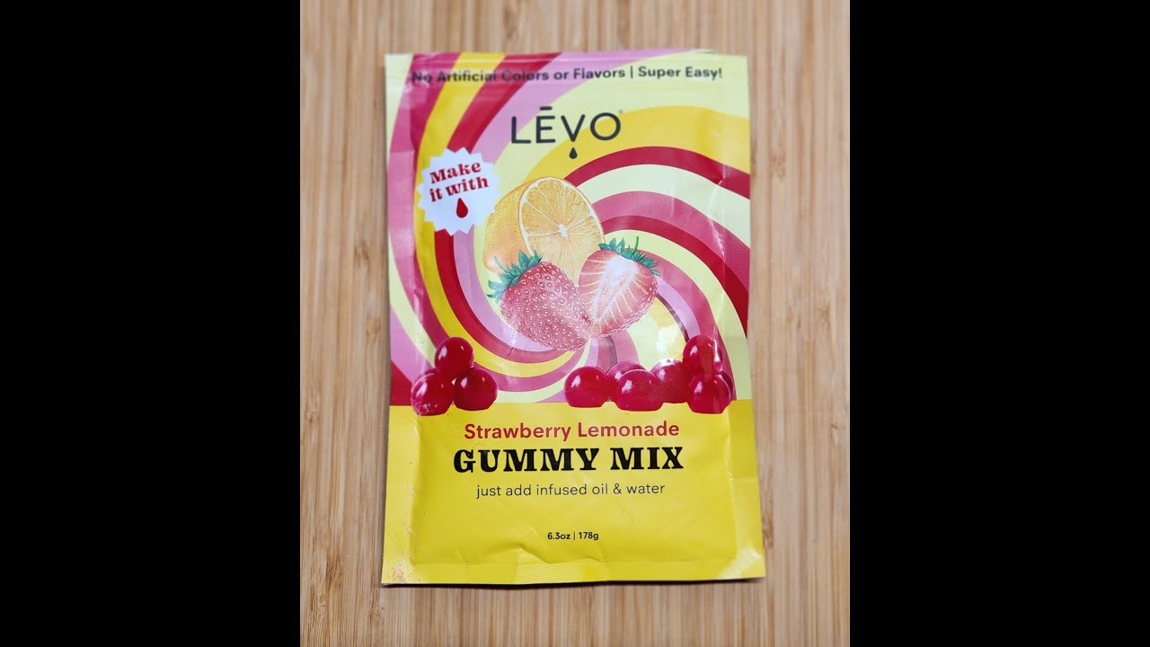 Infusing Gummies with LEVO Coconut Oil Strawberry Lemonade Gummy Mix ...