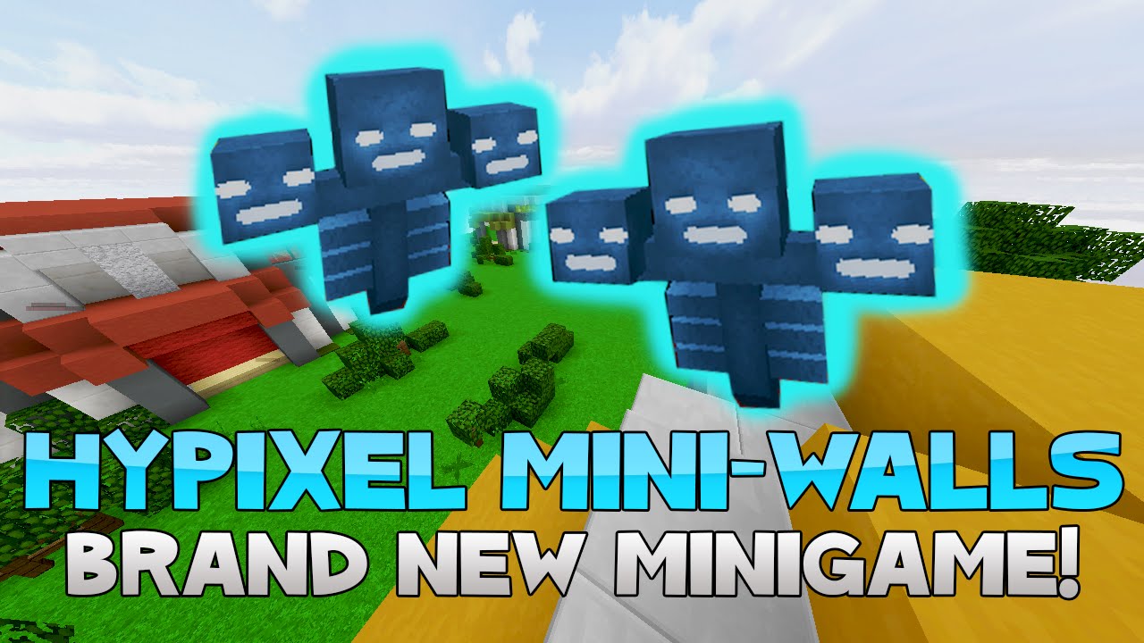 BRAND NEW HYPIXEL MINI-WALLS! [LIVE!] - YouTube