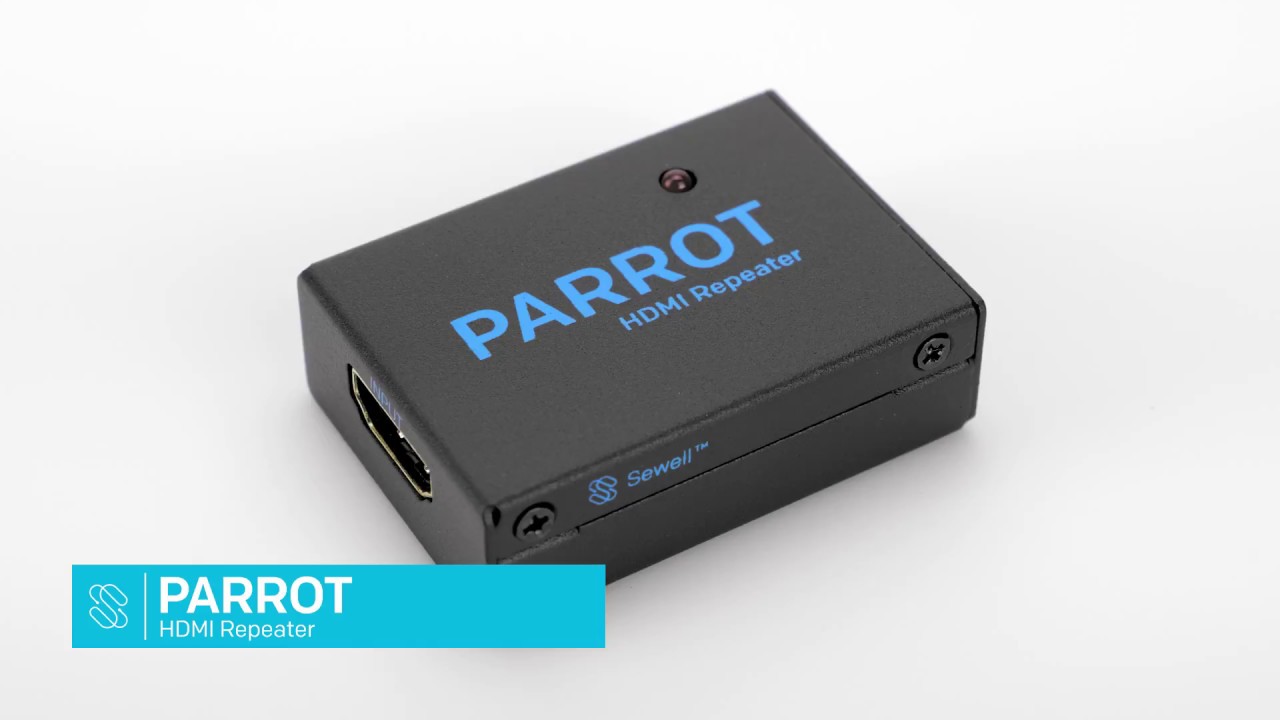 Parrot 4k HDMI 2.0 Repeater - Extend 4k@60hz up to 70ft - YouTube