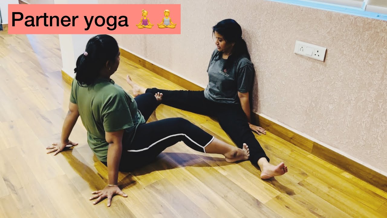 Partner yoga 🧘🧘‍♀️| Saturday session | nirvana Yoga fitness Studio # ...