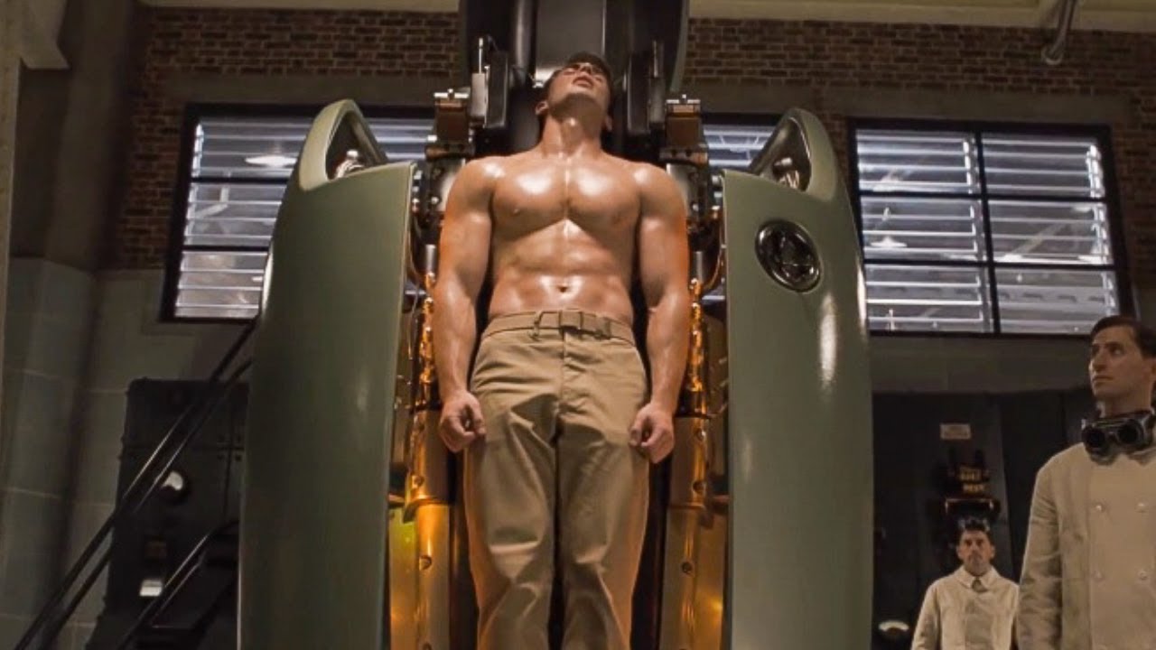 Steve Rogers Transformation Scene - Captain America:The First Avenger ...