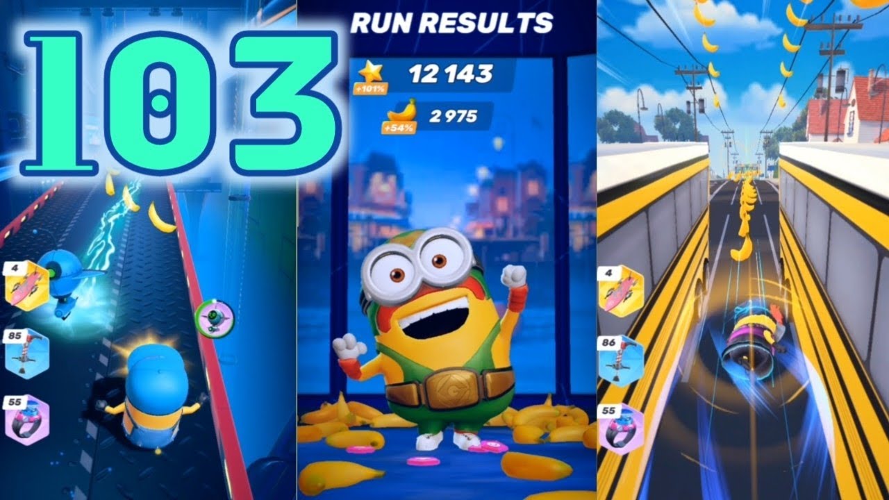 Minion Rush - Running Game : Gameplay Part 103 [Android] - YouTube