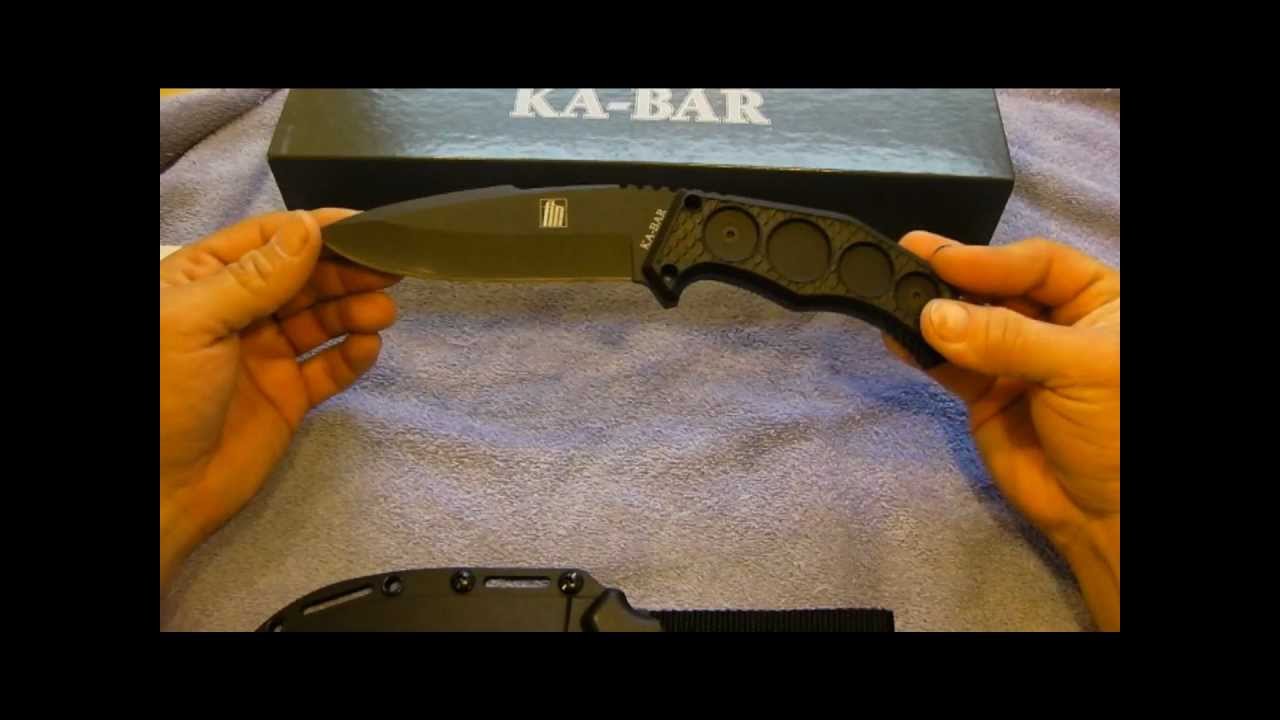 Review: Kabar Peter Janda Fin Fixed Blade High Value! - YouTube
