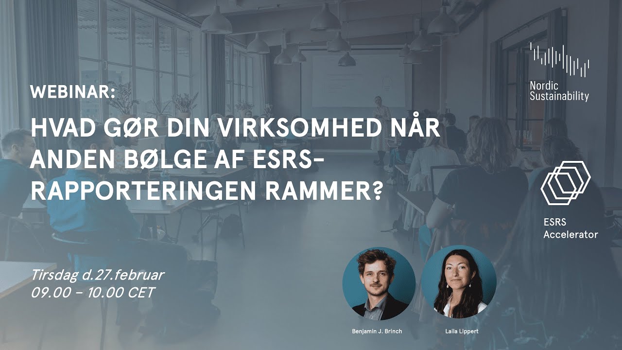 Skal din virksomhed i gang med CSRD-rapportering i anden bølge? - YouTube