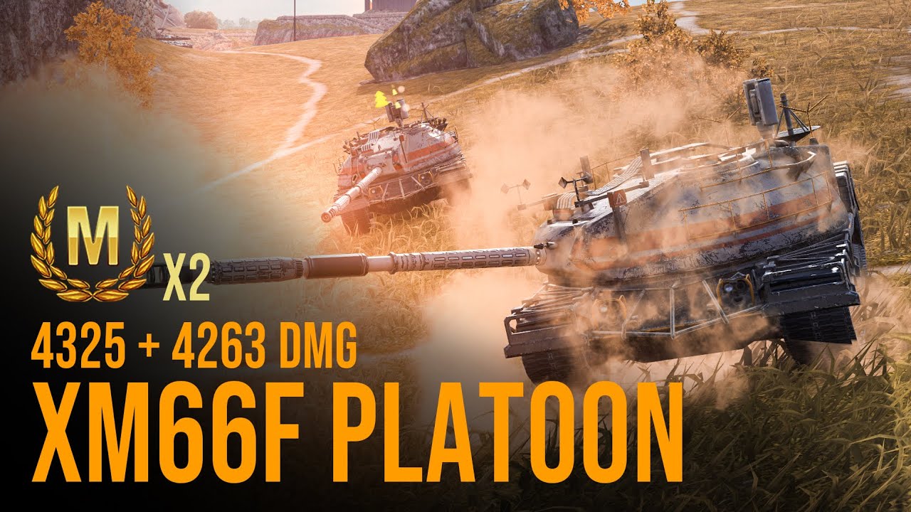 [Wot Blitz] XM66F Master X2 (Platoon) - YouTube