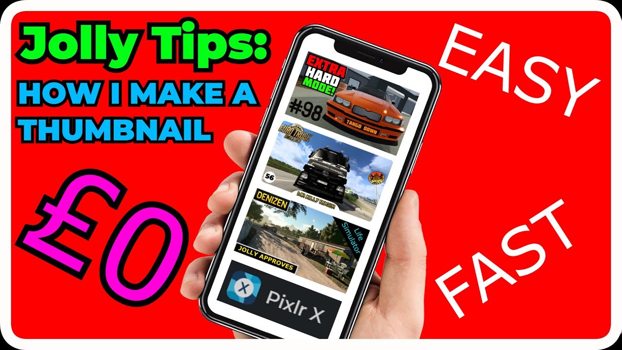 How to make a thumbnail for YouTube on Pixlr | Quick and Free! - YouTube