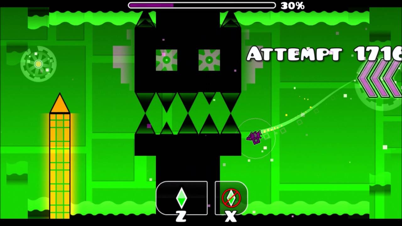 Geometry Dash Silent Clubstep IMPOSSIBLE [Practice Attempt] - YouTube